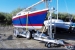 Custom Sailboat Trailers 25ft to 30ft | Triad Trailers